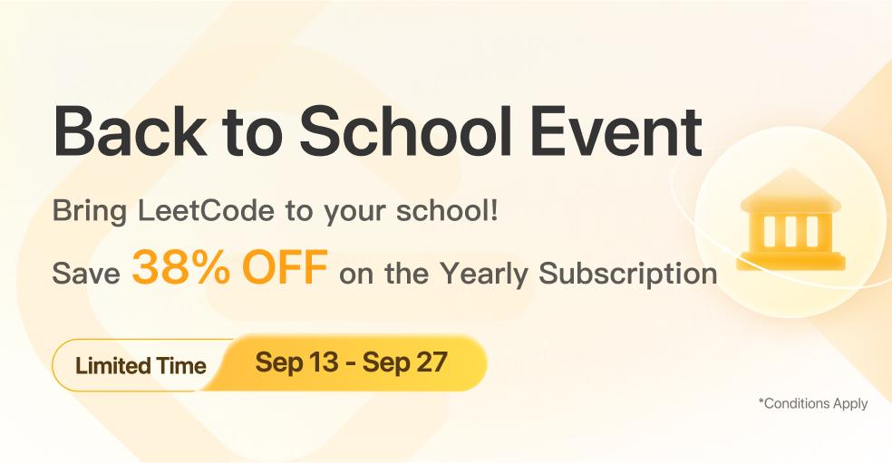 Mengmeng (Sylvia) Yang on LinkedIn: Bring LeetCode to Your School Mengmeng (Sylvia) Yang on LinkedIn: Bring LeetCode to Your School