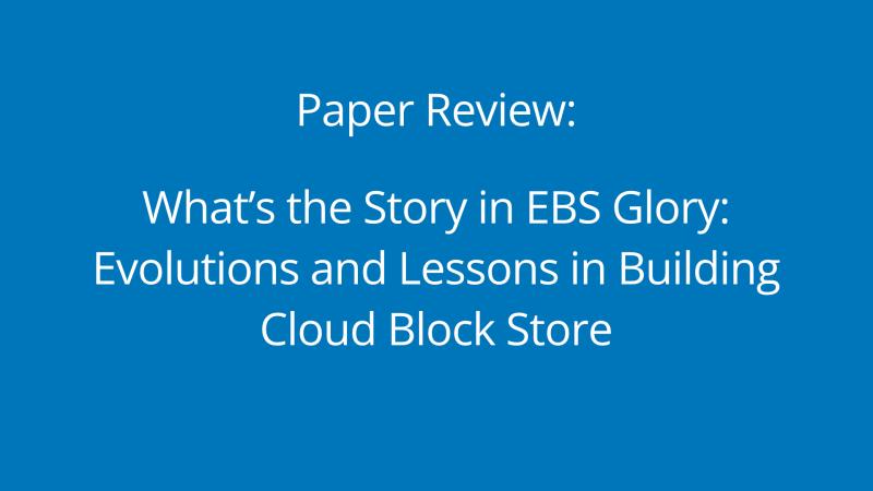 Evolution of Cloud Block Store | Stefano Fago Evolution of Cloud Block Store | Stefano Fago