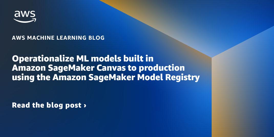 Piyush Kadam on LinkedIn: Operationalize ML models built in Amazon ... Piyush Kadam on LinkedIn: Operationalize ML models built in Amazon ...
