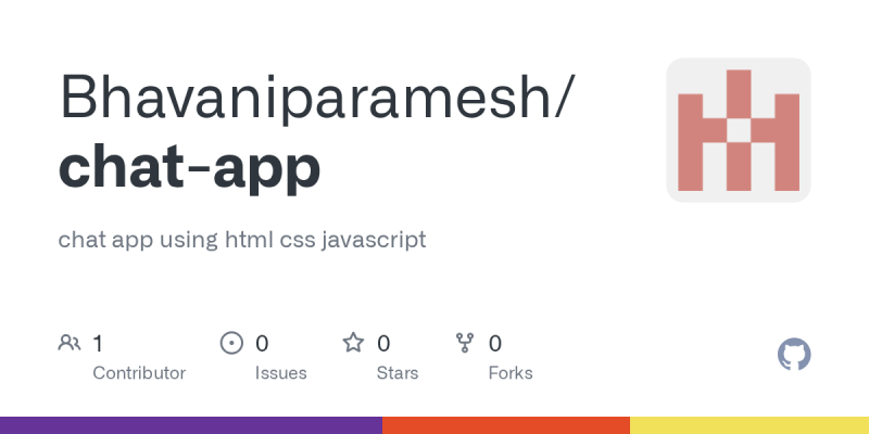 Bhavani Paramesh on LinkedIn: GitHub - Bhavaniparamesh/chat-app: chat ... Bhavani Paramesh on LinkedIn: GitHub - Bhavaniparamesh/chat-app: chat ...
