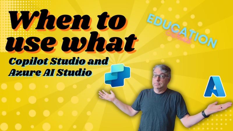 Creating Custom Copilots: Azure AI Studio and Copilot Studio. When to ... Creating Custom Copilots: Azure AI Studio and Copilot Studio. When to ...