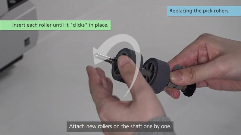 Maintenance of RICOH Document Scanners: Replacing the consumables on ... Maintenance of RICOH Document Scanners: Replacing the consumables on ...