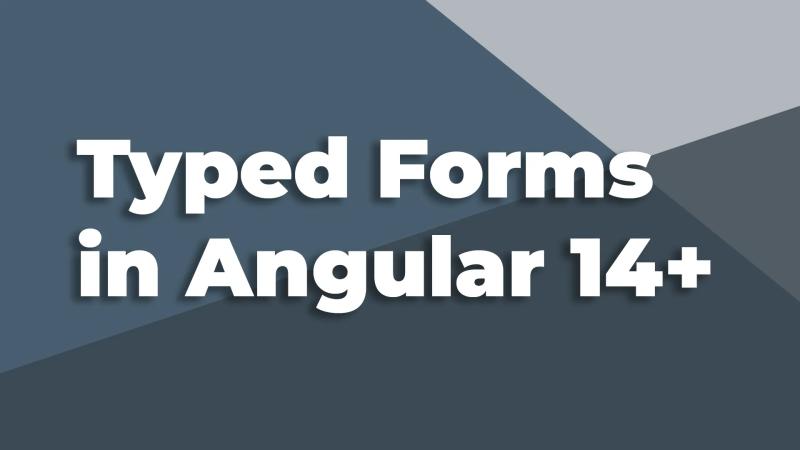 Briebug on LinkedIn: Typed Forms in Angular 14+ Briebug on LinkedIn: Typed Forms in Angular 14+