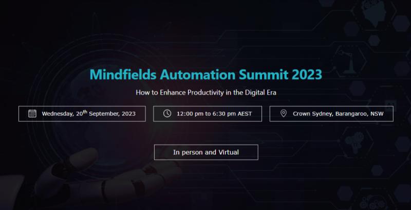 Mindfields Automation Summit 2023 | Automation & AI Summit | Lascean O ... Mindfields Automation Summit 2023 | Automation & AI Summit | Lascean O ...