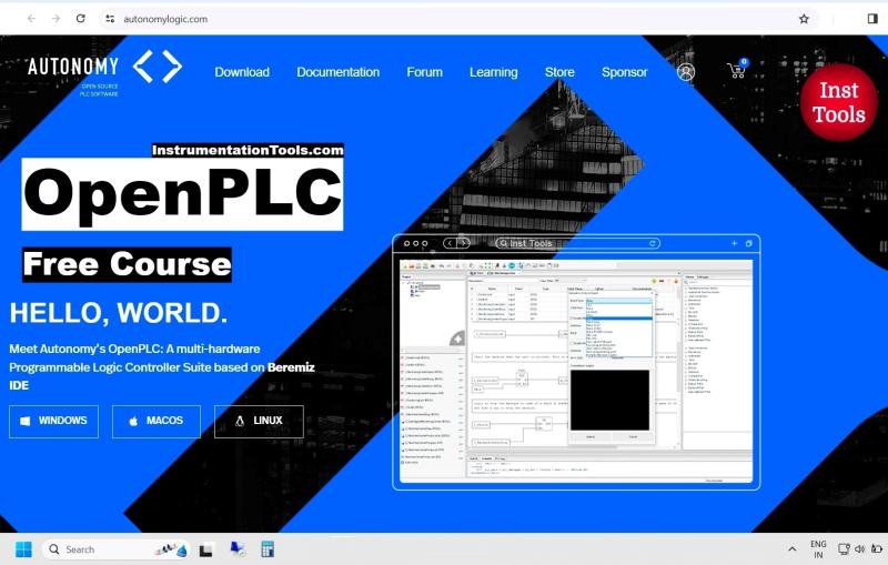 Learn about OpenPLC course | S Bharadwaj Reddy posted on the topic ... Learn about OpenPLC course | S Bharadwaj Reddy posted on the topic ...