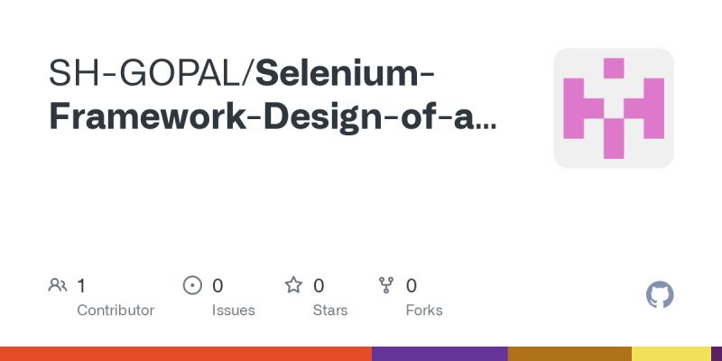 GitHub - SH-GOPAL/Selenium-Framework-Design-of-a-E-Commerce-Website ... GitHub - SH-GOPAL/Selenium-Framework-Design-of-a-E-Commerce-Website ...