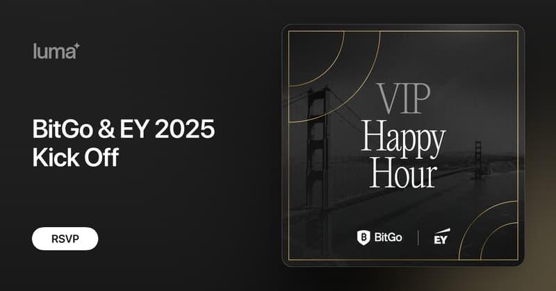 David Yom on LinkedIn: BitGo & EY 2025 Kick Off · Luma David Yom on LinkedIn: BitGo & EY 2025 Kick Off · Luma