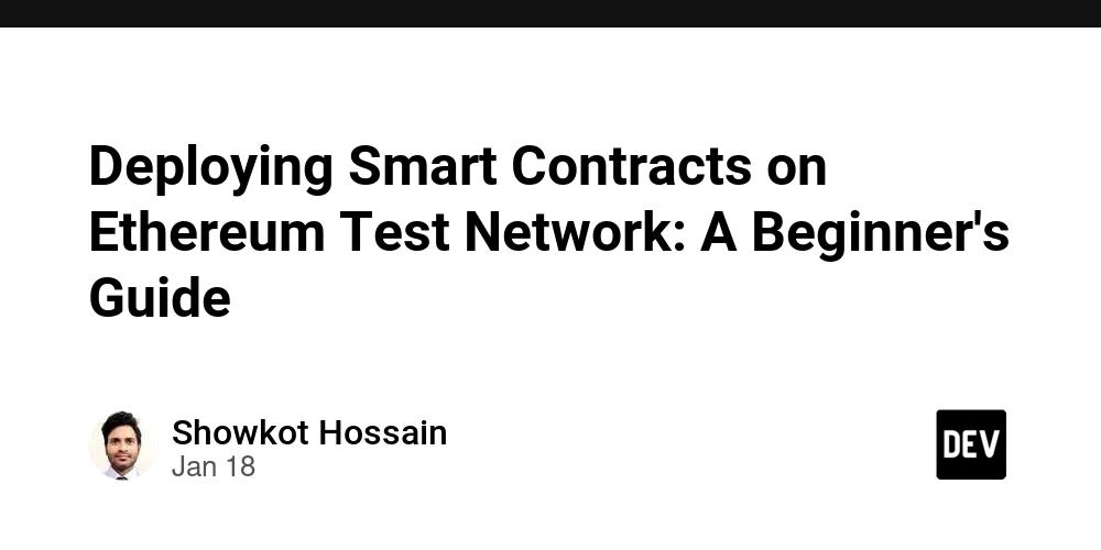 Showkot Hossain on LinkedIn: Deploying Smart Contracts on Ethereum Test ... Showkot Hossain on LinkedIn: Deploying Smart Contracts on Ethereum Test ...