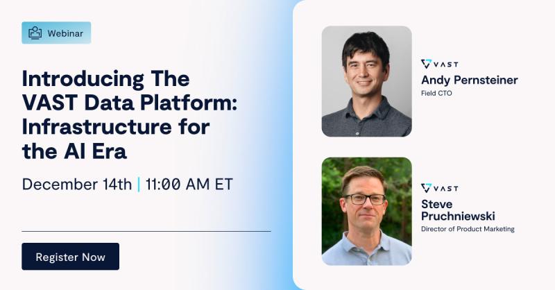 VAST Data on LinkedIn: Introducing The VAST Data Platform ... VAST Data on LinkedIn: Introducing The VAST Data Platform ...