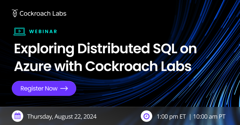 Mariama S. on LinkedIn: Exploring Distributed SQL on Azure with ... Mariama S. on LinkedIn: Exploring Distributed SQL on Azure with ...