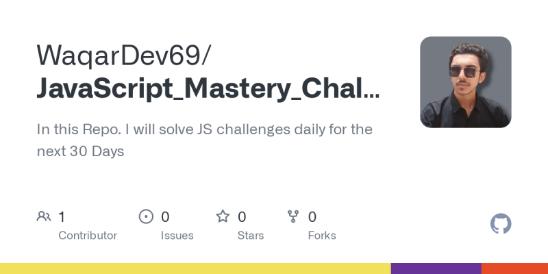Waqar Ali Khan on LinkedIn: JavaScript_Mastery_Challenge/Day_03.js at ... Waqar Ali Khan on LinkedIn: JavaScript_Mastery_Challenge/Day_03.js at ...