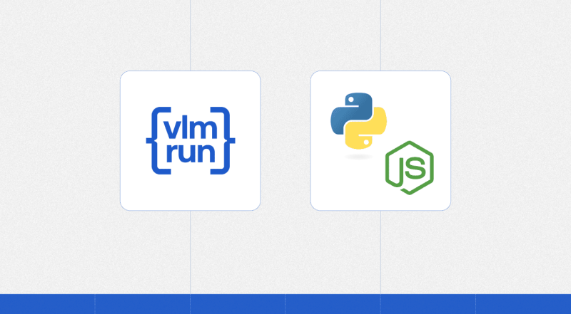 Announcing our Python and Node SDK - VLM Run | Dinesh Reddy Announcing our Python and Node SDK - VLM Run | Dinesh Reddy
