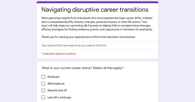 Shawn Carney on LinkedIn: Navigating disruptive career transitions Shawn Carney on LinkedIn: Navigating disruptive career transitions