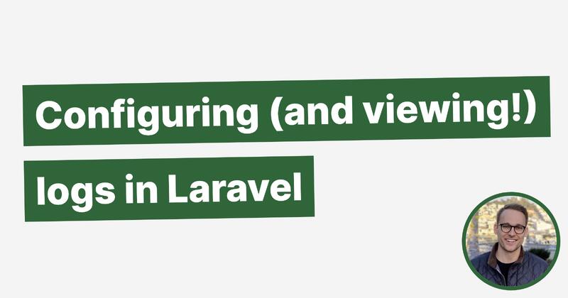 Dielli Demjaha on LinkedIn: Configuring (and viewing!) logs in Laravel ... Dielli Demjaha on LinkedIn: Configuring (and viewing!) logs in Laravel ...