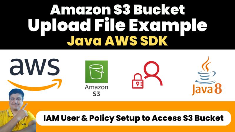 codeonedigest cod on LinkedIn: Upload File to AWS S3 Bucket using Java ... codeonedigest cod on LinkedIn: Upload File to AWS S3 Bucket using Java ...