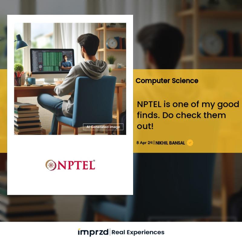 Nikhil Bansal on LinkedIn: NPTEL Nikhil Bansal on LinkedIn: NPTEL