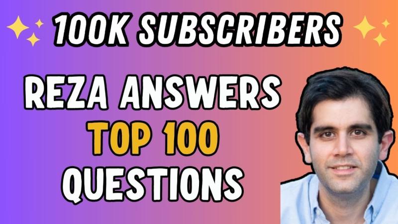 Reza Dorrani on LinkedIn: THANK YOU 100K Subscribers ⭐ Reza answers top ... Reza Dorrani on LinkedIn: THANK YOU 100K Subscribers ⭐ Reza answers top ...