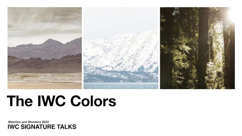 Clizia Capecchi su LinkedIn: IWC SIGNATURE TALK: “THE IWC COLORS” WITH ... Clizia Capecchi su LinkedIn: IWC SIGNATURE TALK: “THE IWC COLORS” WITH ...