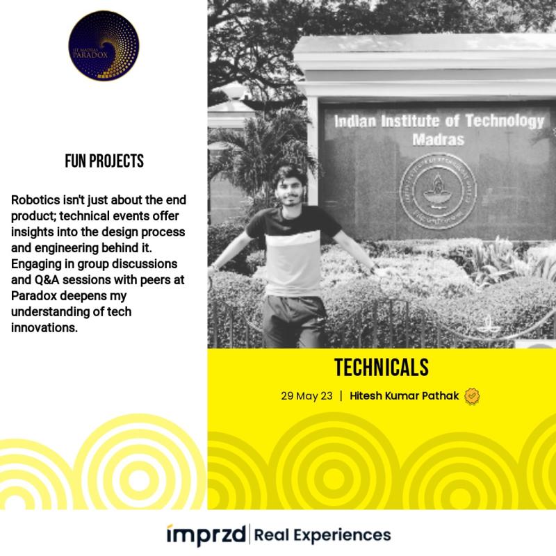 Hitesh Kumar Pathak on LinkedIn: IITM Paradox Hitesh Kumar Pathak on LinkedIn: IITM Paradox