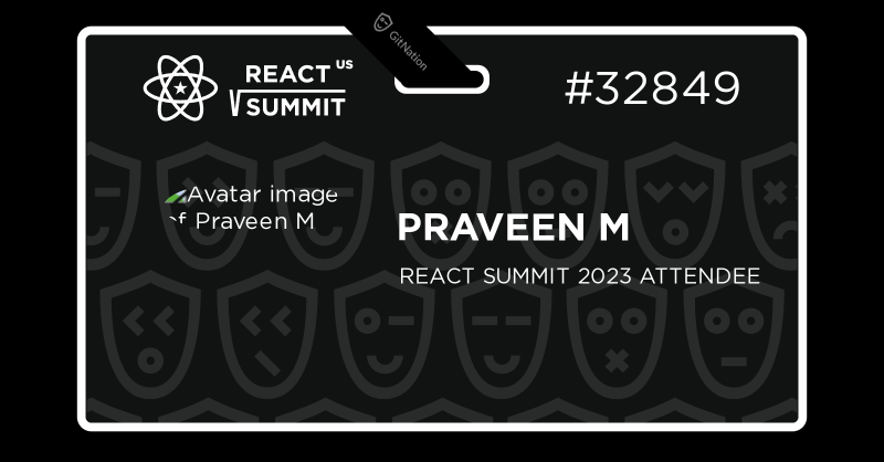PRAVEEN M on LinkedIn: Check out my badge & claim your free React ... PRAVEEN M on LinkedIn: Check out my badge & claim your free React ...