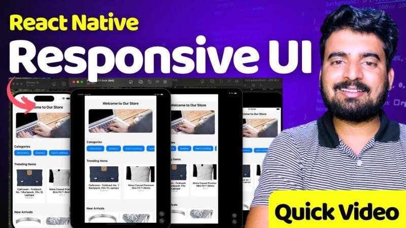 React Native Responsive UI -Quick Tip 🔥| Engineer Codewala | Gaurav ... React Native Responsive UI -Quick Tip 🔥| Engineer Codewala | Gaurav ...