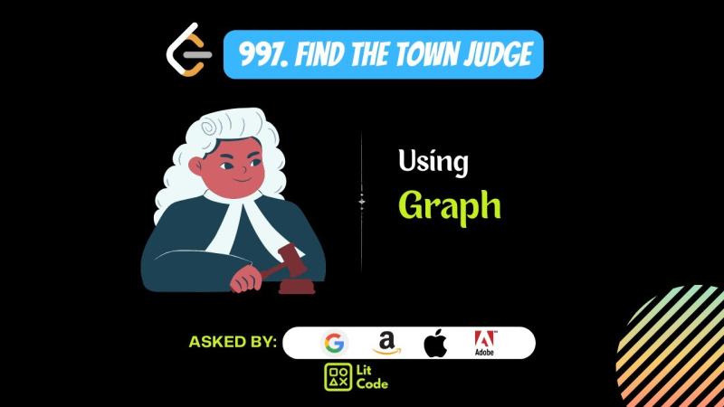 Leetcode 997: Find the Town Judge with Python | LitCode posted on the ... Leetcode 997: Find the Town Judge with Python | LitCode posted on the ...