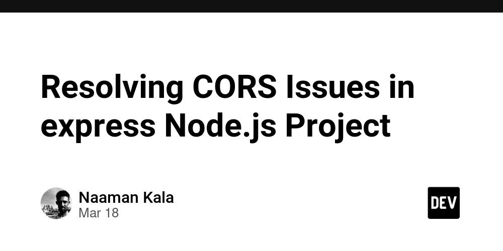 Resolving CORS Issues in express Node.js Project | Adan Kalla Resolving CORS Issues in express Node.js Project | Adan Kalla