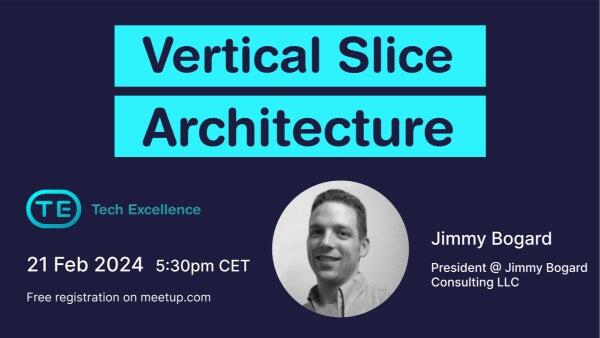 Stefano Fago on LinkedIn: Vertical Slice Architecture (Jimmy Bogard ... Stefano Fago on LinkedIn: Vertical Slice Architecture (Jimmy Bogard ...