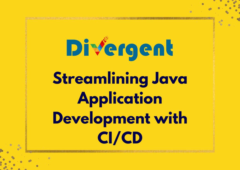 Divergent Software Labs Pvt. Ltd. on LinkedIn: Streamlining Java ... Divergent Software Labs Pvt. Ltd. on LinkedIn: Streamlining Java ...