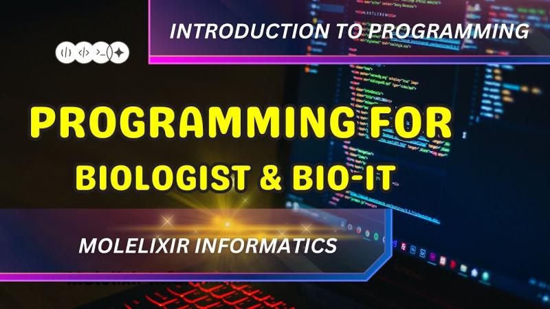 Molelixir Informatics on LinkedIn: PROGRAMMING FOR BIOLOGIST ... Molelixir Informatics on LinkedIn: PROGRAMMING FOR BIOLOGIST ...