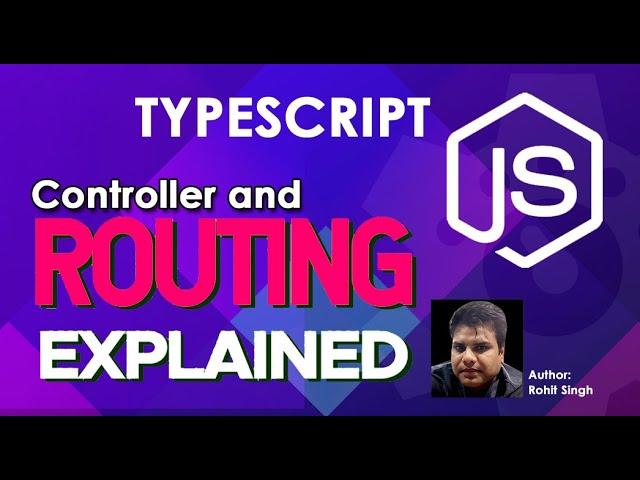 Nodejs | Router and Controller Setup with Typescript | Rohit Singh Nodejs | Router and Controller Setup with Typescript | Rohit Singh