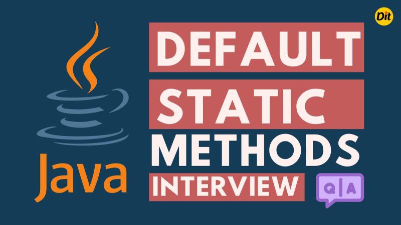 Dilip Singh on LinkedIn: Default Methods | Static Methods | Interview ... Dilip Singh on LinkedIn: Default Methods | Static Methods | Interview ...