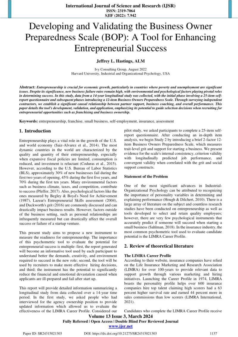 Jeffrey L. Hastings, ALM, LUTCF on LinkedIn: (PDF) Developing and ... Jeffrey L. Hastings, ALM, LUTCF on LinkedIn: (PDF) Developing and ...