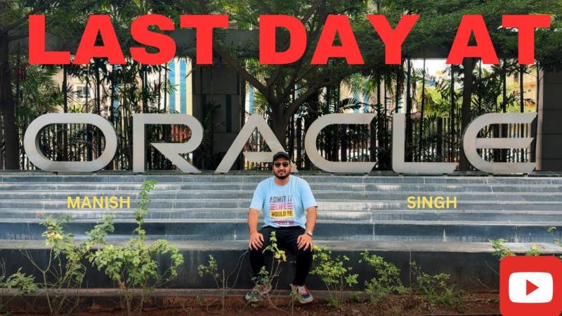 My Last Day at Oracle – End of an Era! #oracle #banglore #office # ... My Last Day at Oracle – End of an Era! #oracle #banglore #office # ...