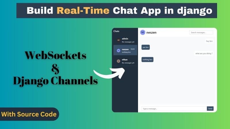 Neszen on LinkedIn: Build Real-Time Chat Application in Django using ... Neszen on LinkedIn: Build Real-Time Chat Application in Django using ...