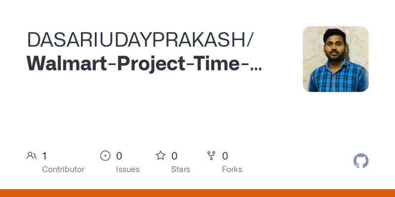 GitHub - DASARIUDAYPRAKASH/Walmart-Project-Time-Series | UDAY PRAKASH ... GitHub - DASARIUDAYPRAKASH/Walmart-Project-Time-Series | UDAY PRAKASH ...