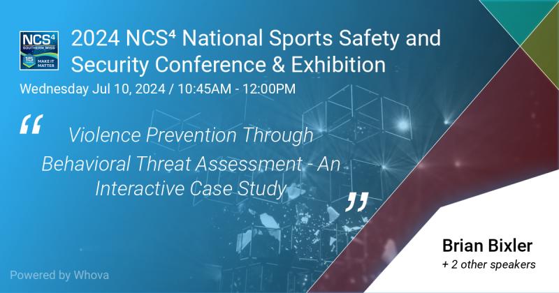 Brian Bixler, CTM on LinkedIn: 2024 NCS⁴ National Sports Safety and ... Brian Bixler, CTM on LinkedIn: 2024 NCS⁴ National Sports Safety and ...