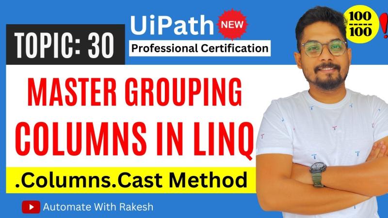Rakesh Kumar Behera on LinkedIn: Master Grouping Columns in UiPath ... Rakesh Kumar Behera on LinkedIn: Master Grouping Columns in UiPath ...