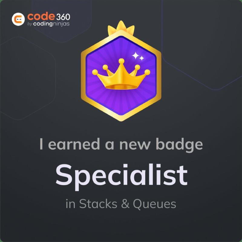 SANJANA GUPTA on LinkedIn: 🏆 SkillBadge Unlocked! | Naukri Code 360 SANJANA GUPTA on LinkedIn: 🏆 SkillBadge Unlocked! | Naukri Code 360