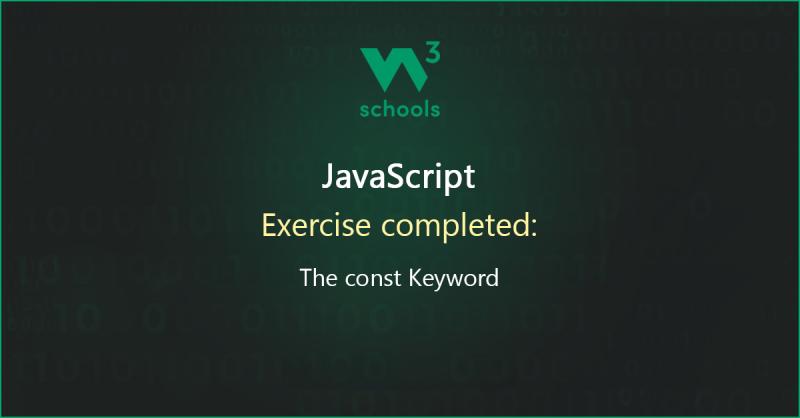 Completed Exercise: JavaScript Const | Sarfraz ahmed Completed Exercise: JavaScript Const | Sarfraz ahmed