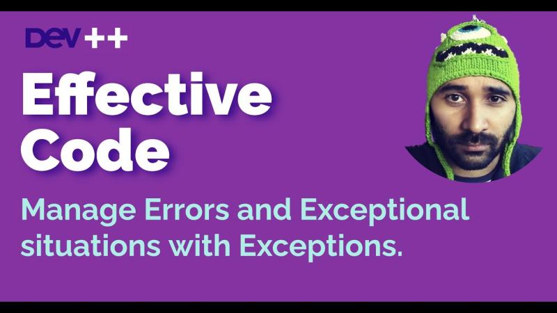 Dev++ on LinkedIn: Manage Errors and Exceptional situations with Exceptions Dev++ on LinkedIn: Manage Errors and Exceptional situations with Exceptions