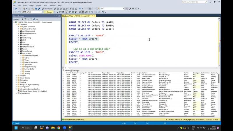 Implementing Row Level Security on SQL Server | Yogesh Mehla Implementing Row Level Security on SQL Server | Yogesh Mehla