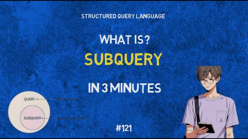 Bharath S P on LinkedIn: What is Subquery in SQL? | IN 3 MINUTES ... Bharath S P on LinkedIn: What is Subquery in SQL? | IN 3 MINUTES ...