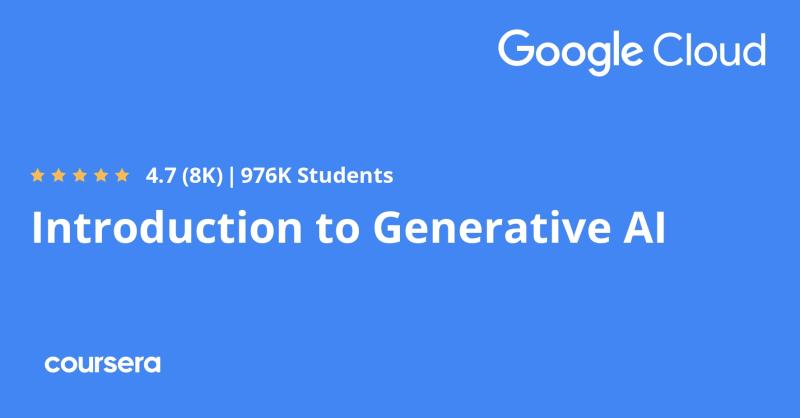 Disha Rajeswari Dhanapal on LinkedIn: Introduction to Generative AI Disha Rajeswari Dhanapal on LinkedIn: Introduction to Generative AI
