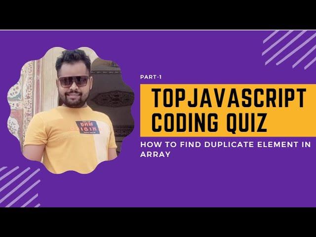 RAKESH SHARMA. on LinkedIn: #How to find duplicate element in array in ... RAKESH SHARMA. on LinkedIn: #How to find duplicate element in array in ...