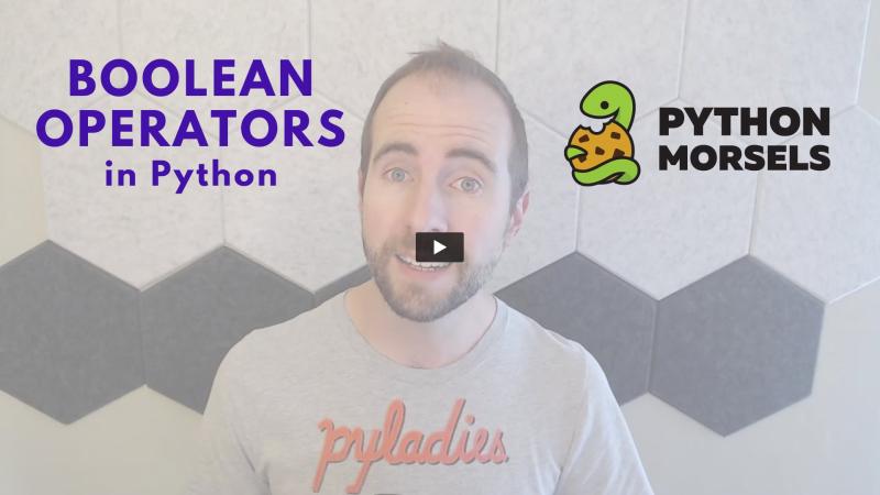 Trey Hunner on LinkedIn: Boolean operators Trey Hunner on LinkedIn: Boolean operators
