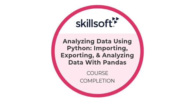 Analyzing Data Using Python: Importing, Exporting, & Analyzing Data ... Analyzing Data Using Python: Importing, Exporting, & Analyzing Data ...