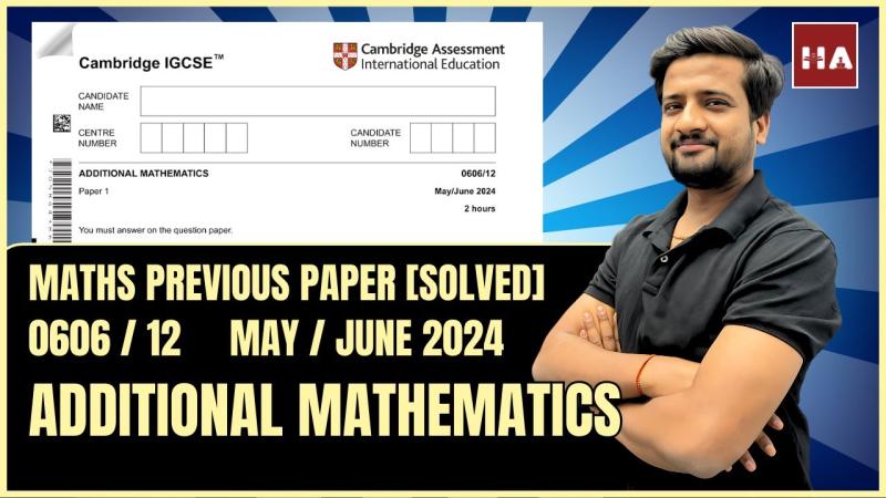 abhishek garg on LinkedIn: (SOLVED) Cambridge IGCSE Additional Maths ... abhishek garg on LinkedIn: (SOLVED) Cambridge IGCSE Additional Maths ...