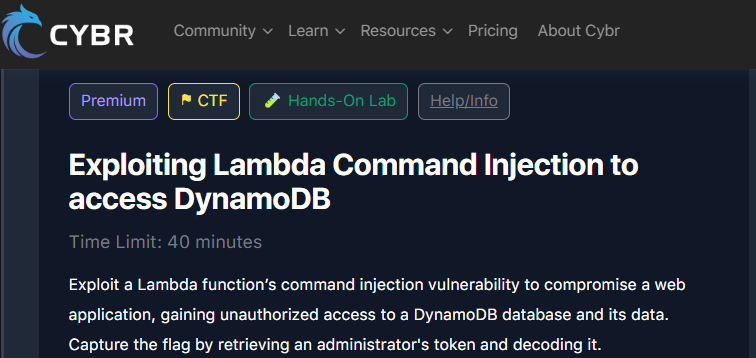 Rodel L. on LinkedIn: AWS Pentesting: Cybr’s Exploiting Lambda Command ... Rodel L. on LinkedIn: AWS Pentesting: Cybr’s Exploiting Lambda Command ...