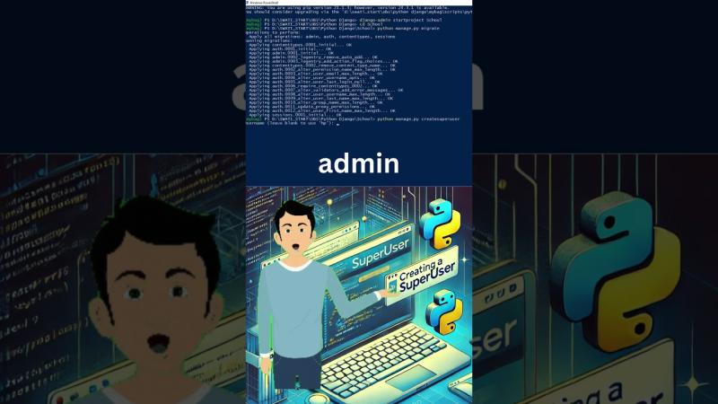 ANURAG TIWARI on LinkedIn: How to Create a Superuser in Django: Step-by ... ANURAG TIWARI on LinkedIn: How to Create a Superuser in Django: Step-by ...